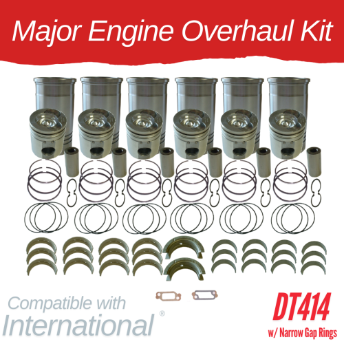 INTERNATIONAL / NAVISTAR DT414 MAJOR ENGINE OVERHAUL KIT - 915 1066 ...